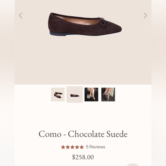 A. Soliani | Shoes | Suede Chocolate Brown A Soliani Como Flats Size 75 ...